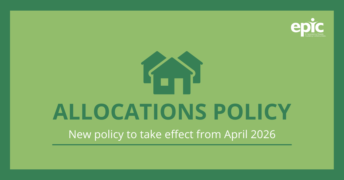 New Allocations Policy to take effect from April 2026 - epichousing.co.uk